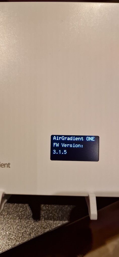 Firmware update 3.1.5 - AirGradient Forum